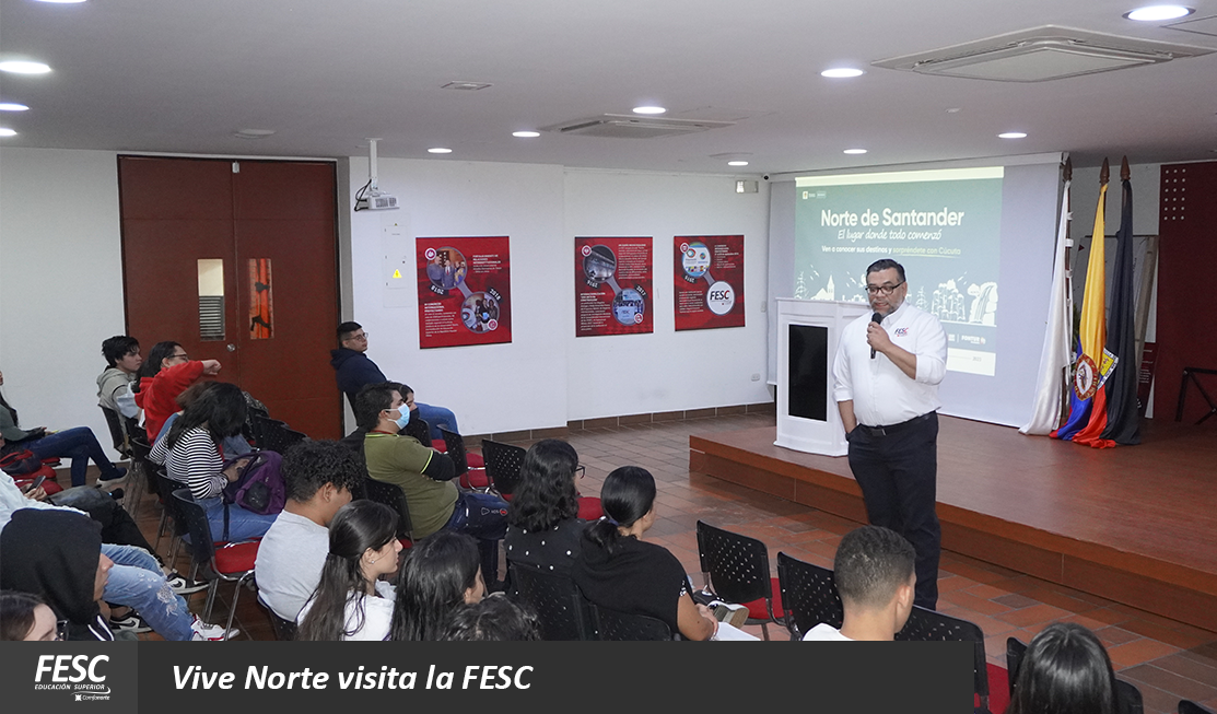 VIVE NORTE visita la FESC – Diseño grafico